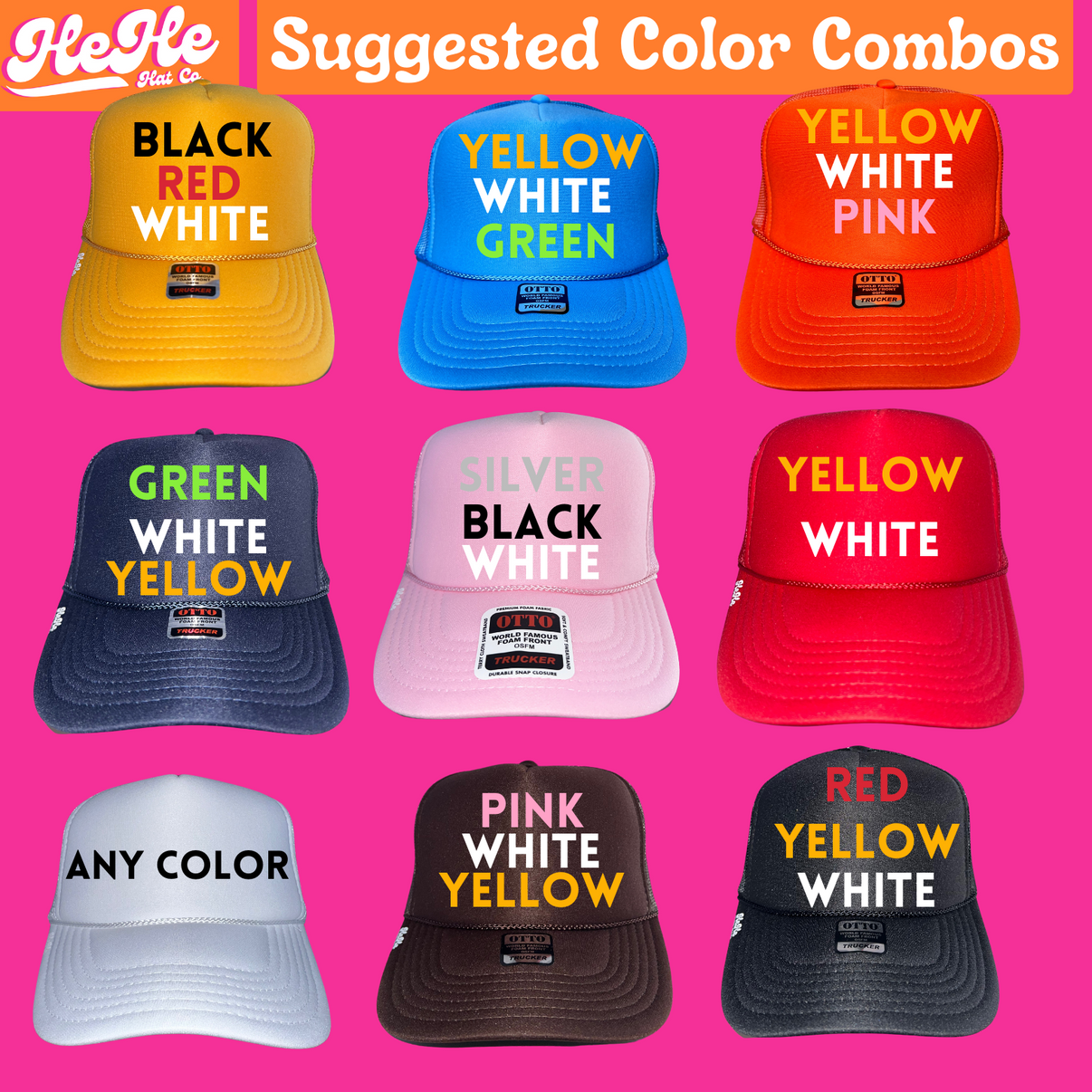 California Smiley – HeHe Hat Co